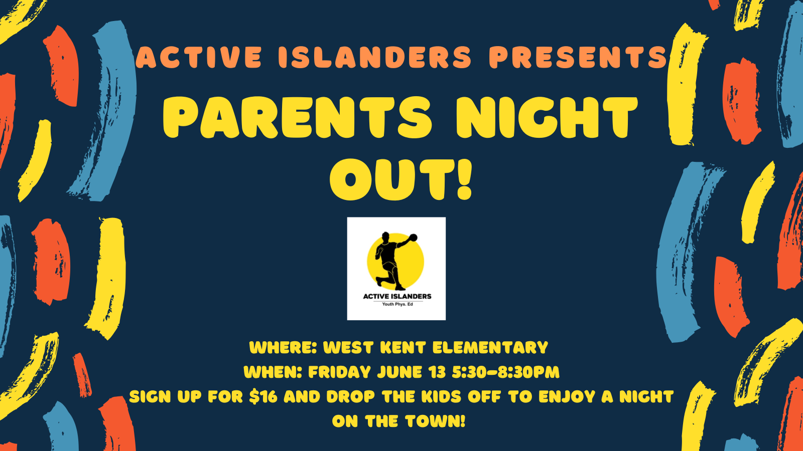 Active Islanders Parents Night Out – activeislanderspei